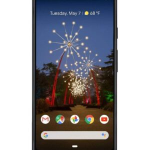 Google Pixel 3a XL Verizon Just Black, 64GB (Renewed)