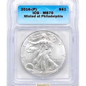 2016 None Silver Eagle $1 US Mint MS-70