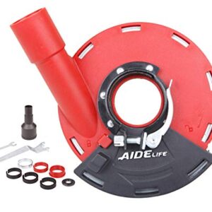 Aidelife Dust shroud for angle grinders,Universal 5 inch