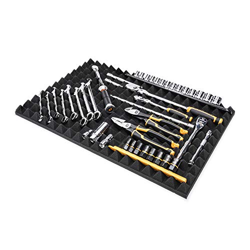 GEARWRENCH 4 Pc. Trap Mat Universal Tool Drawer Liners - 83370