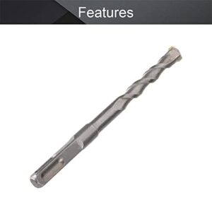 Utoolmart Masonry Drill Bit 12mm x 150mm Carbide Tipped Rotary Hammer Bit Square Shank for Impact Drill 1Pcs