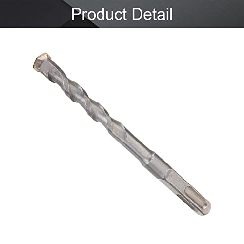 Utoolmart Masonry Drill Bit 12mm x 150mm Carbide Tipped Rotary Hammer Bit Square Shank for Impact Drill 1Pcs