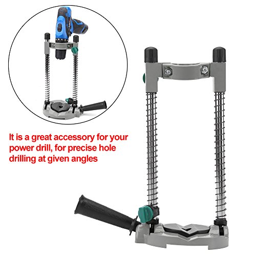 Drill Stand,Adjustable Angle Drill Holder Guide Stand Positioning Bracket for Electric Drill