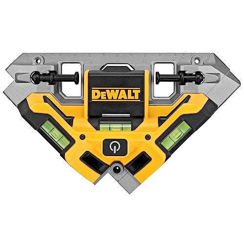 DEWALT DW0802 33'. Laser Square, Yellow