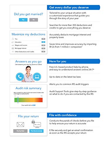 [Old Version] TurboTax Deluxe + State 2019 Tax Software [PC Download]