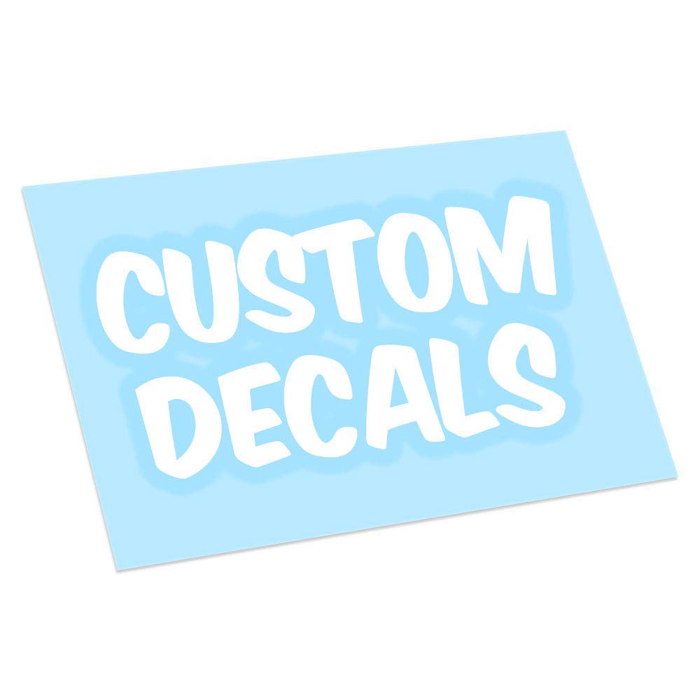 Custom Vinyl Decals - Any Text