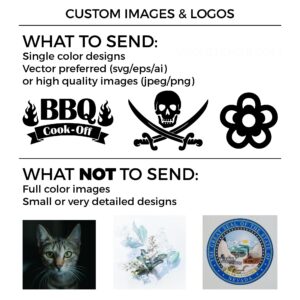 Custom Vinyl Decals - Any Text