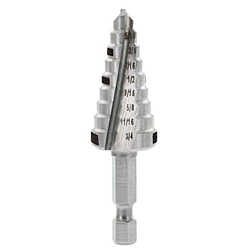 Freud DB Step BIT 3/4 in. 9 Steps, Multi (DSD0750S09), 3/8", 1/2", 3/4"