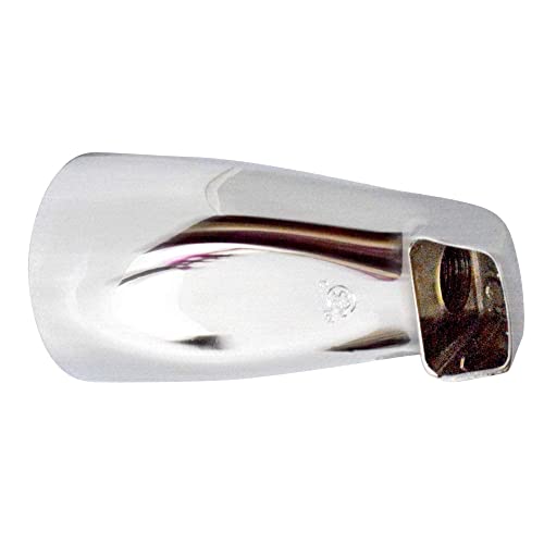 Tub Spout Threads to 1/2 inch IPS, 5-1/4 inch Length, Chrome Finish