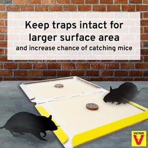 Victor M668 Hold-Fast Mouse Traps-48 Glue Trap,white