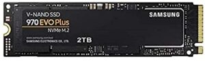 samsung hd ssd m.2 2tb 970 evo plus 2tb (mz-v7s2t0bw) nvme 3500 mb/s