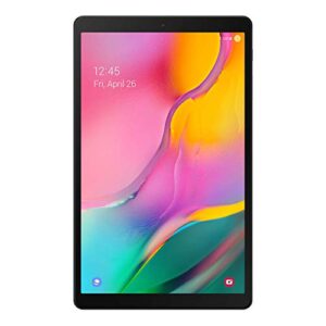 samsung galaxy tab a 10.1 64 gb wifi tablet silver (2019) (renewed)