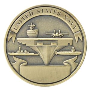 United States Navy Petty Officer Third Class Rank Challenge Coin