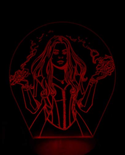 Scarlet Witch Avengers 3D night light