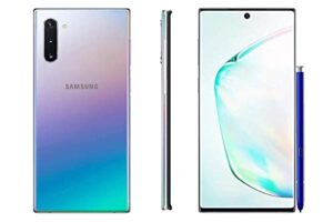 samsung note 10 verizon aura glow 256 gb (renewed)