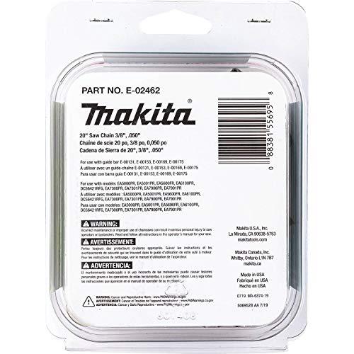 Makita E-02462 20" Saw Chain, 3/8", 050"