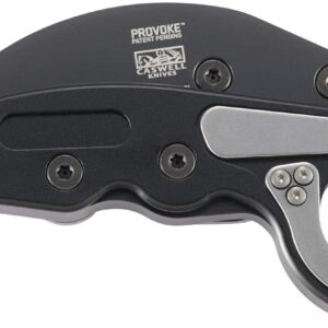 CRKT Provoke First Responder Folding Pocket Knife: Morphing Karambit, D2 Blade Steel, Kinematic Pivot Action, Integrated Safety Lock, Low Profile Pocket Clip, Glass Breaker, Sheath 4042