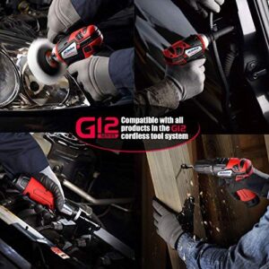 ACDelco G12 Series 3-Tool Combo, 3/8" Brushless Ratchet Wrench & 2-speed Polisher & 3/8" Impact Wrench, 2-battery, ARW1208-K13