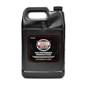 western genuine original hydraulic fluid snow plow oil 49330 gallon bottle