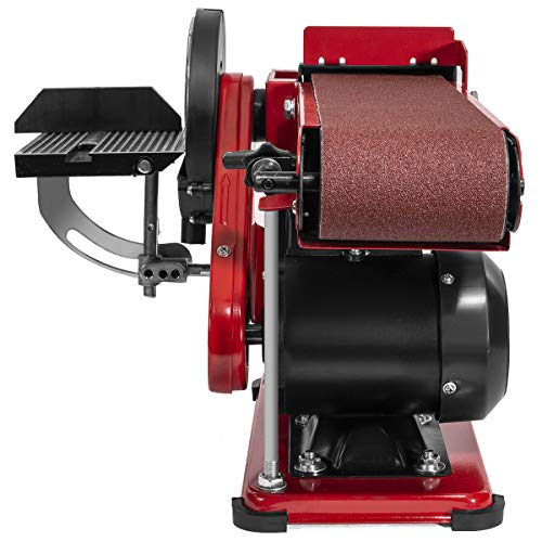 XtremepowerUS 4" x 36" Belt Sander 6" Disc Polisher Grinder Sanders for Woodworking Belt Sander Deck Sander