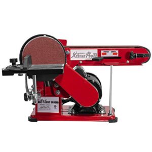 XtremepowerUS 4" x 36" Belt Sander 6" Disc Polisher Grinder Sanders for Woodworking Belt Sander Deck Sander