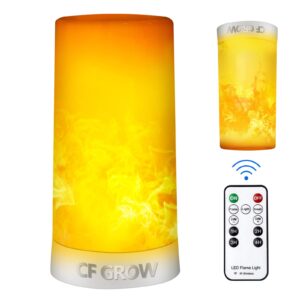 led flame effect light,usb rechargeable outdoor flame table lamp waterproof dimmable 4 modes lantern,flame lamp with gravity sensing effect ir wireless remote&timer,for halloween room party bar decor