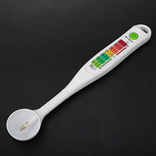 Salinometer, Food Liquid Salinity Tester Meter Professional LED Lights Accurate Salinometer for Determination of Salt Concentration in Liquid Foods