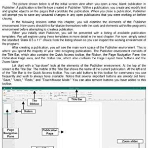 TEACHUCOMP DELUXE Video Training Tutorial Course for Microsoft Publisher 2019- Video Lessons, PDF Instruction Manual, Quick Reference Guide, Testing, Certificate of Completion