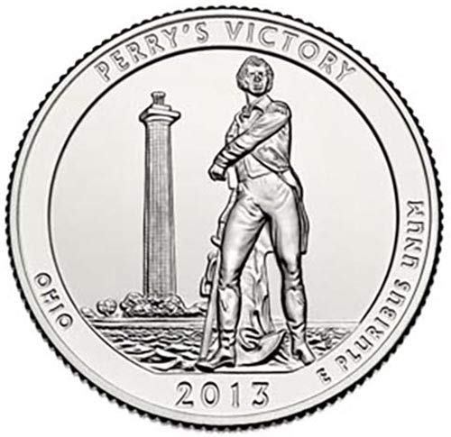 2013 D BU Perry's Victory and International Peace Memorial NP Quarter Choice Uncirculated US Mint