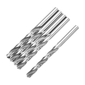 utoolmart twist drill high speed steel bit, mini twist drill bits set, jobber small twist drill bits, 8.2mm twist drill, hss-4241 twist drill bit set, for steel aluminum alloy, 5 pcs