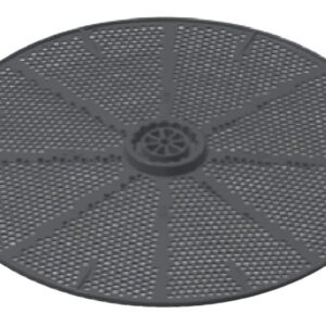 Drain Defender Easy-Install Two-Stage Stairwell Drain Cover Resists Yard Waste Clogs and Flooded Basements