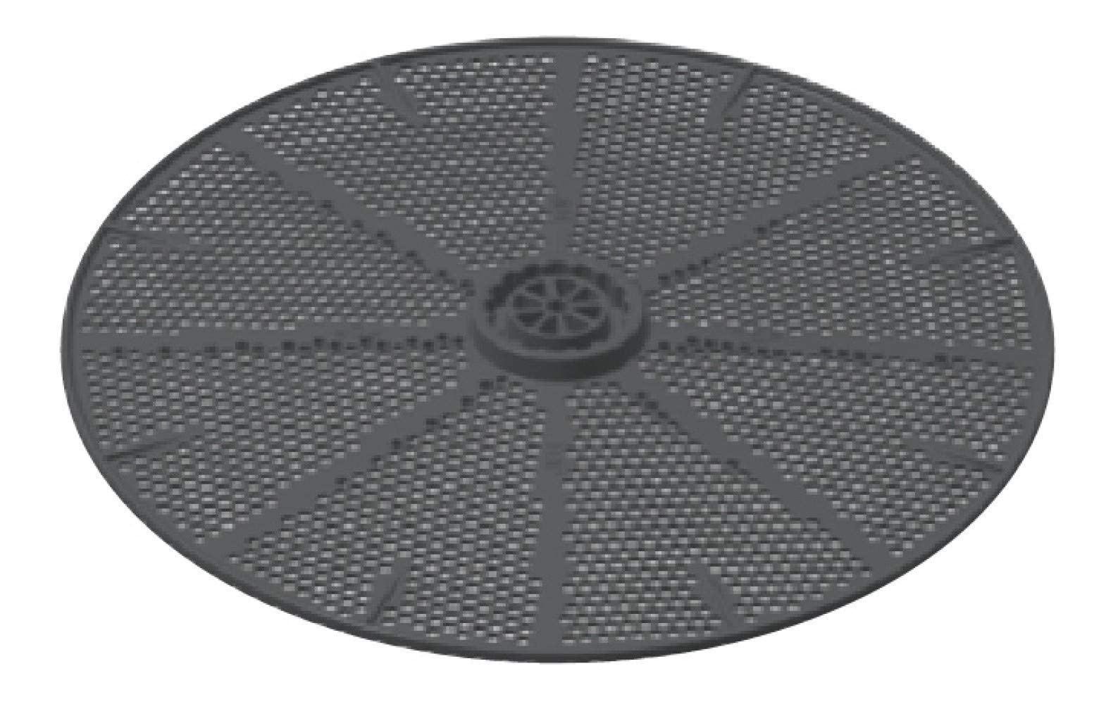 Drain Defender Easy-Install Two-Stage Stairwell Drain Cover Resists Yard Waste Clogs and Flooded Basements