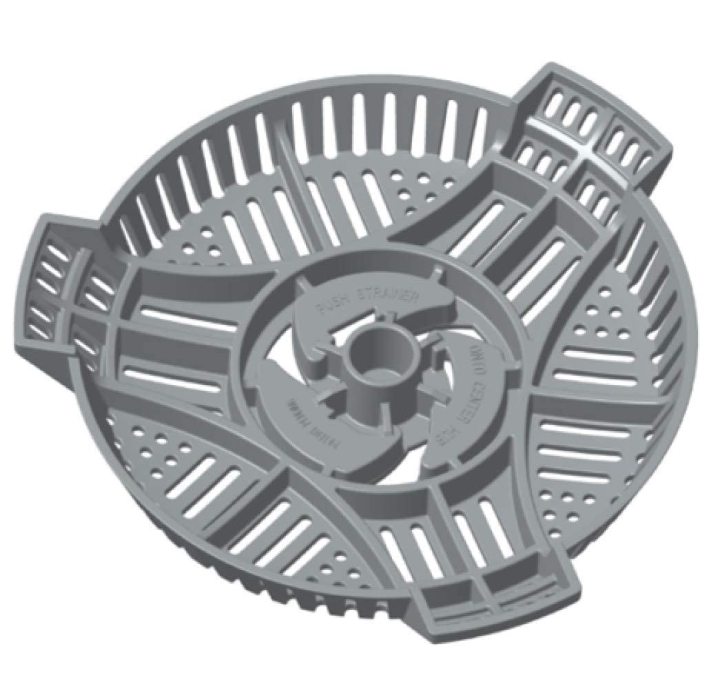 Drain Defender Easy-Install Two-Stage Stairwell Drain Cover Resists Yard Waste Clogs and Flooded Basements