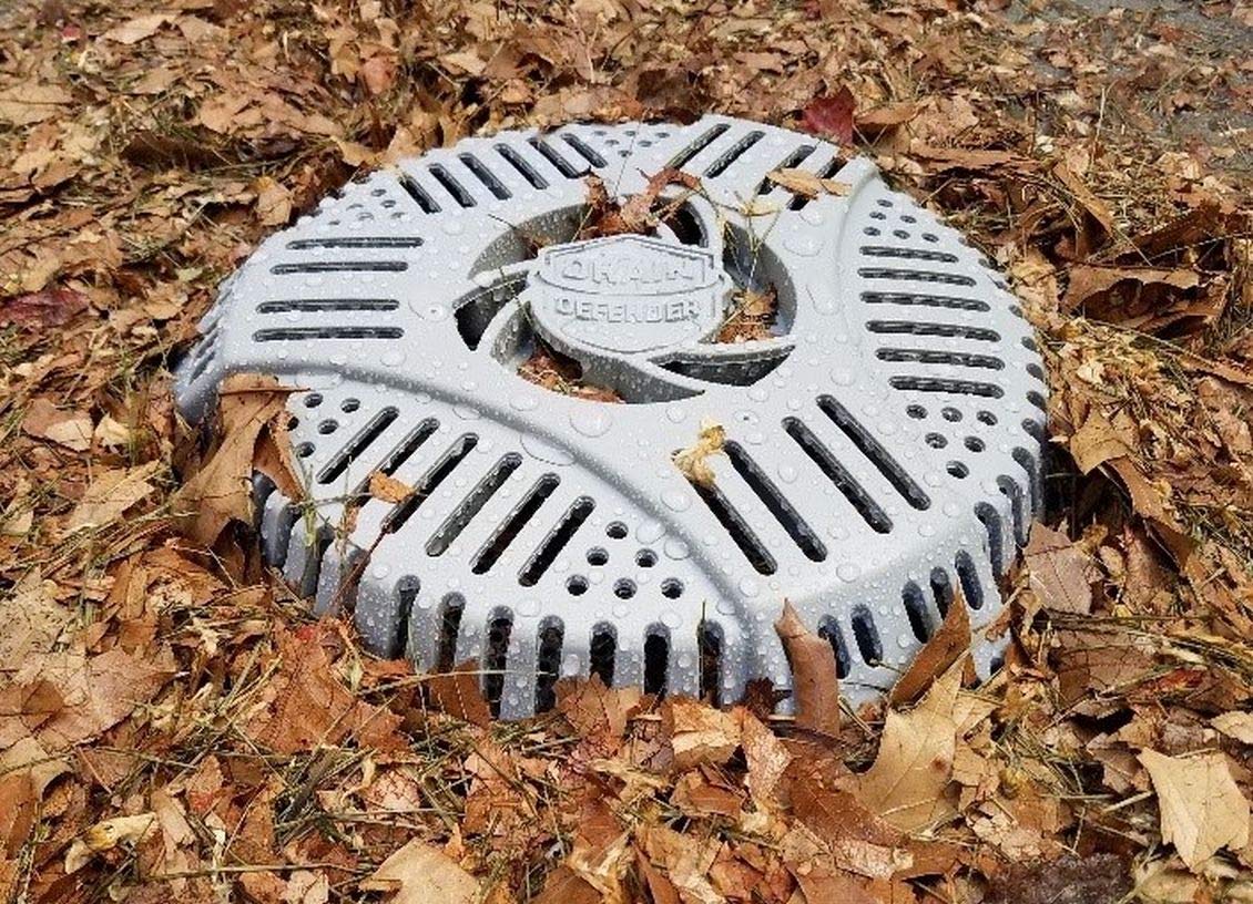 Drain Defender Easy-Install Two-Stage Stairwell Drain Cover Resists Yard Waste Clogs and Flooded Basements