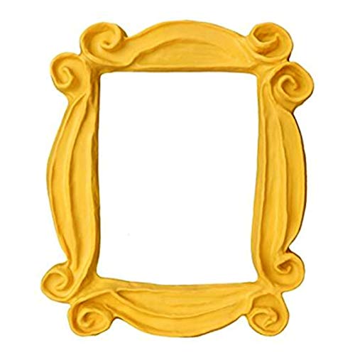 Handmade with Love by Fatima. As seen in Monica's Door. It has Two Side Tape in the back. Yellow Frame for your peephole. Present for your best friends.