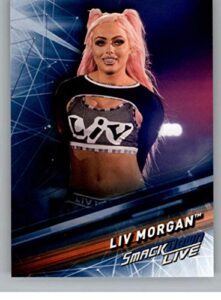 2019 topps wwe smackdown live #32 liv morgan wrestling trading card