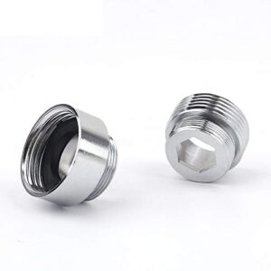 1pc stainless steel 3/4" female thread to m22 connector for faucet fittings tap adapter water gun water purifier accessory (f)