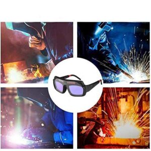 Welding Glasses True Color View -1/1/1/2 Optical Clarity Welding Goggle Protective Mask Solar Automatic Dimming Professional Eye Protection PC Glasses