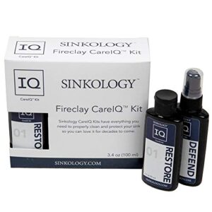 sinksense fireclay care iq kit