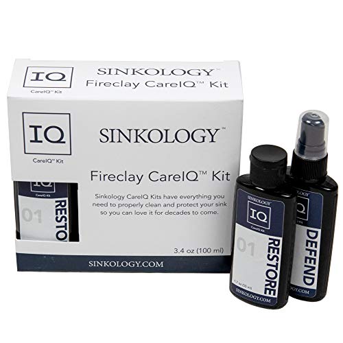 SinkSense Fireclay Care IQ Kit