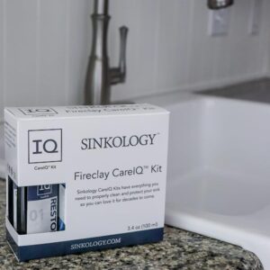 SinkSense Fireclay Care IQ Kit