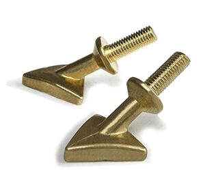 2pc jounjip replacement tips for jounjip or gino brand 80 watt plastic welding kits - 1/4"-28 thread