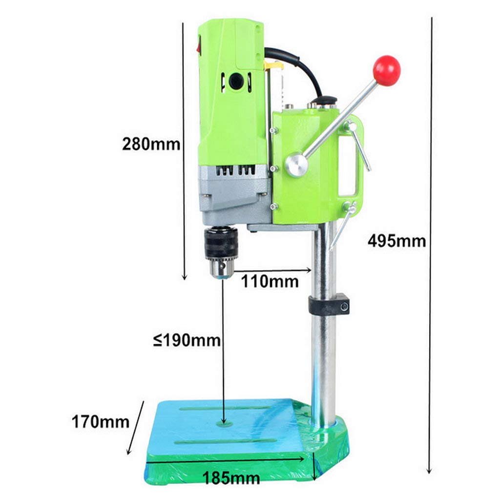 BACHIN MINIQ Bench Drill Stand 710W Mini Electric Bench Drilling Machine Drill Chuck 1-13mm