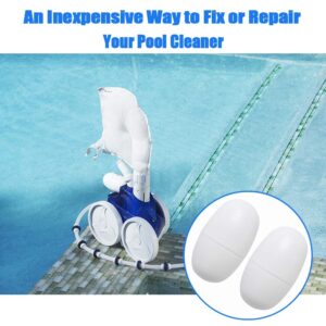 Gekufa A20 Float Head Replacement Compatible with Zodiac Polaris Pool Cleaner Model Vac-Sweep 380, 360, 280, 180 (Pack of 2)