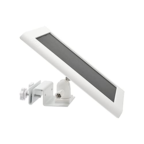 Aobelieve Gutter Mount for Ring Solar Panel, White