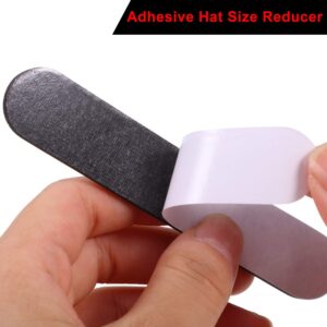 Outus 23 Pieces Hat Size Tape Reducer Foam Reducing Tape Roll Self Adhesive for Hat Cap Black