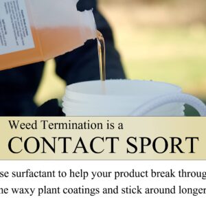 Concentrated Surfactant for Herbicides Non-Ionic 16oz, Increase Product Coverage, Increase Product Penetration, Increase Product Effectiveness