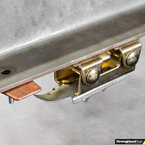 Strong Hand Tools AGK320 Hole Plug Magnet, Hands Free Weld, Pivoting Magnetic V-Pad Base, Spring Loaded Arm, Heat Dissipating Copper Pad, 5.5" Length