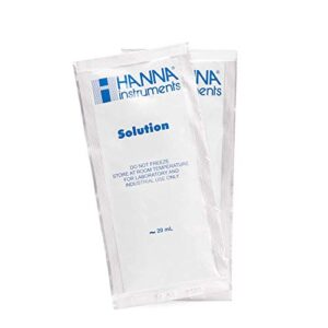 hanna instruments hi70024p 35 ppt salinity calibration solution (25 pack) sachet