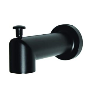 speakman neo s-1558-mb diverter tub spout, matte black